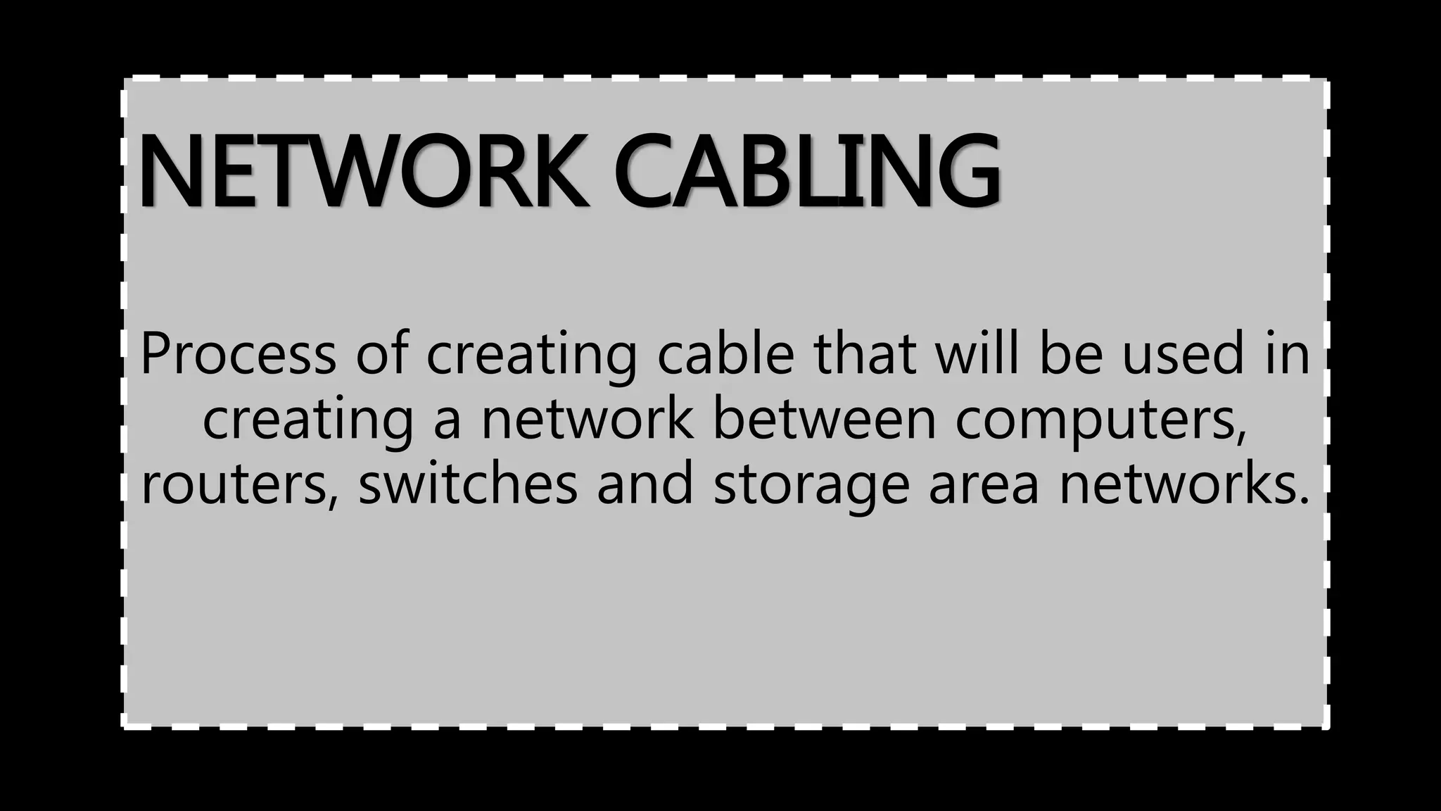LAN Cabling | PPTX