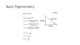 Grade x mathematics trignometry | PPT