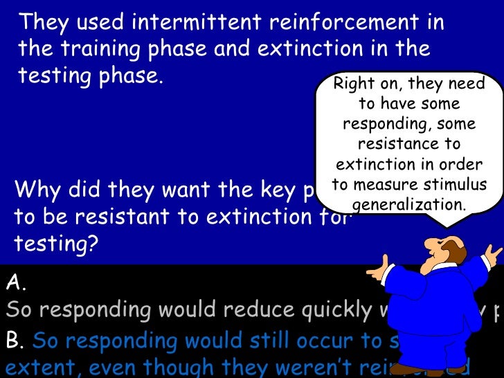 Stimulus Generalization