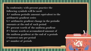 GRADIENT- Engineering Economics Prefinal | PPTX