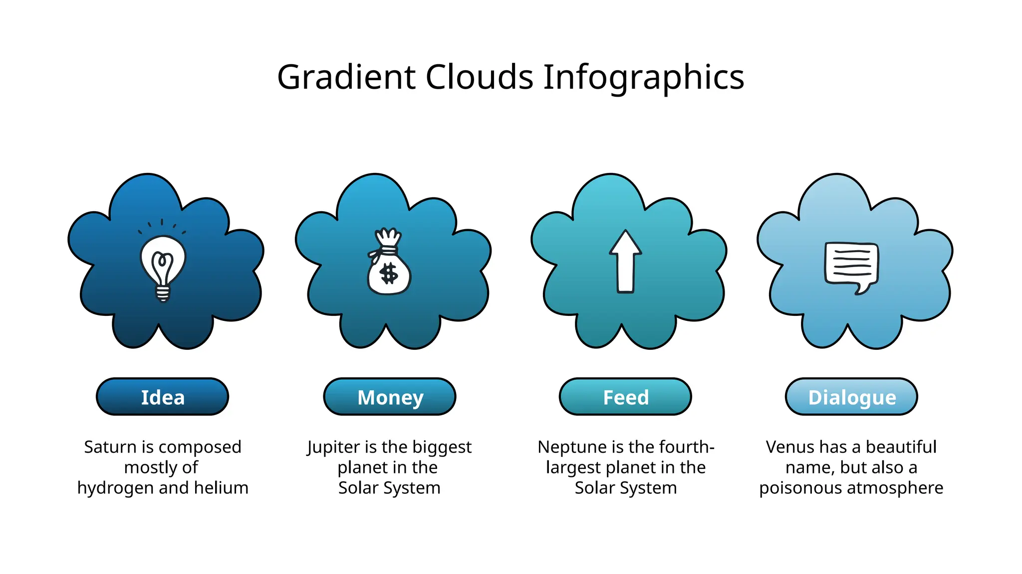 Gradient Clouds Infographics by Slidesgo.pptx | Space and Astronomy ...