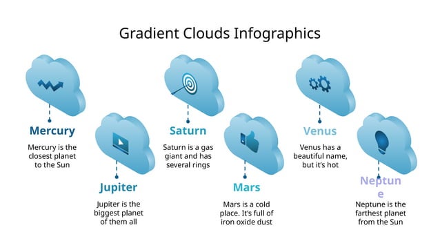 Gradient Clouds Infographics by Slidesgo.pptx | Space and Astronomy ...