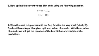 Gradient Decent in Linear Regression.pptx