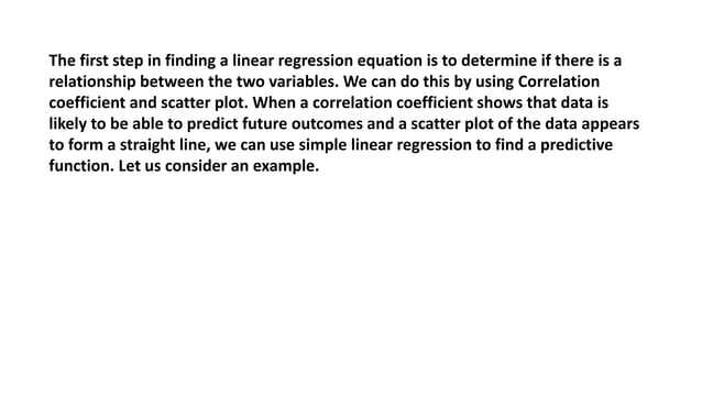 Gradient Decent in Linear Regression.pptx | Technology & Computing
