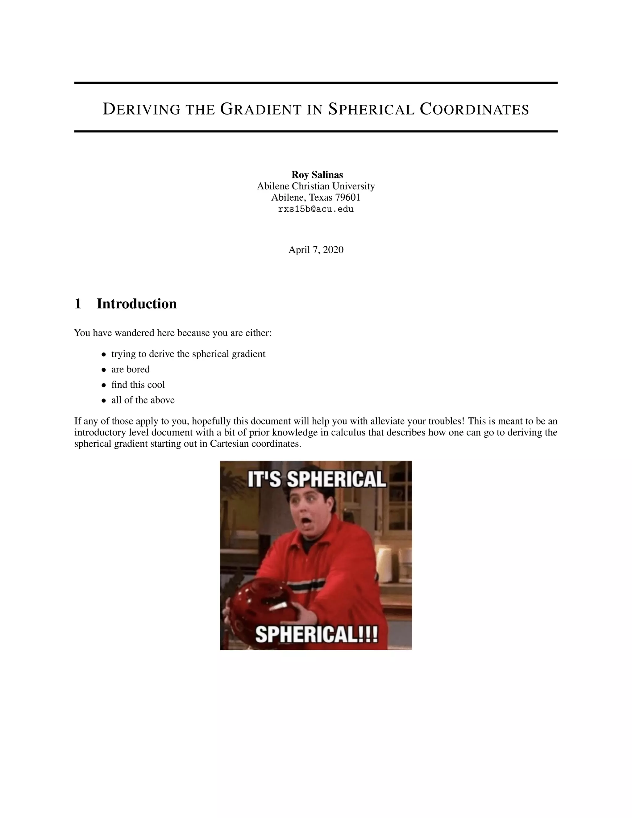 Gradient derivation | PDF