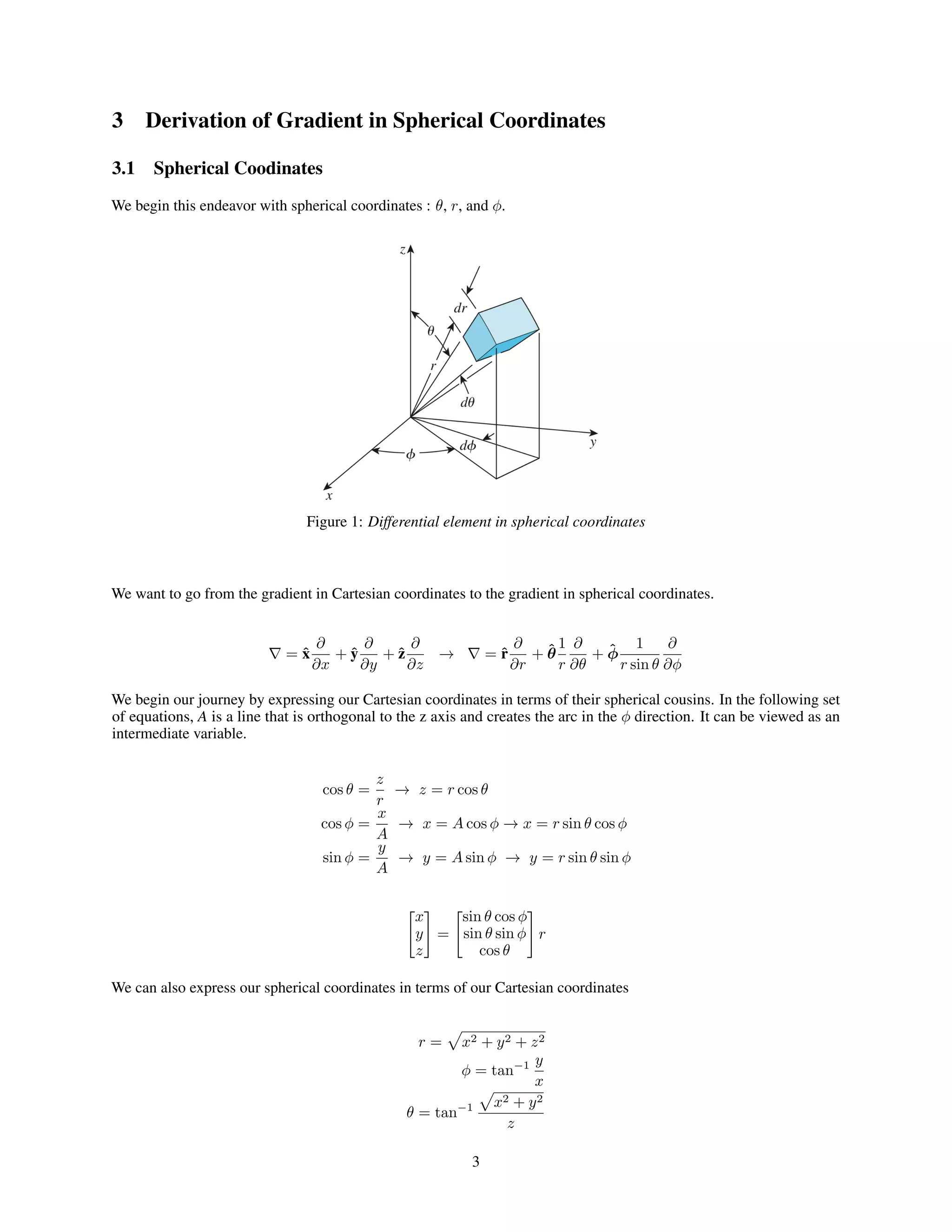 Gradient derivation | PDF
