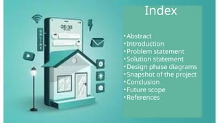 home automation using iot ans esp32 chip | PPTX