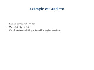 Gradient_Divergence_Curl_Advanced.power point presentation | PPTX