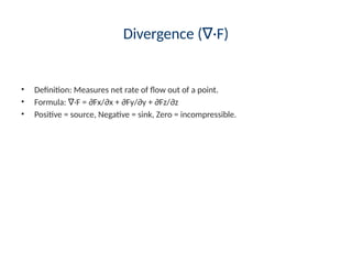 Gradient_Divergence_Curl_Advanced.power point presentation | PPTX