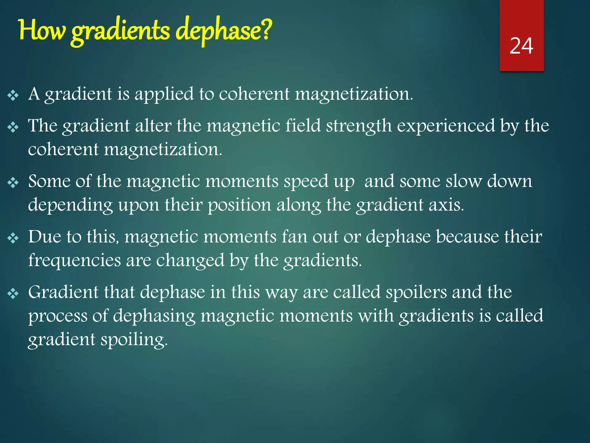 Gradient echo pulse sequence swastik | PPTX