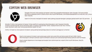 Projek presentation web browser dan search engine | PDF