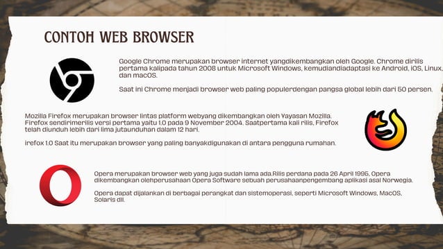 Projek presentation web browser dan search engine | PDF