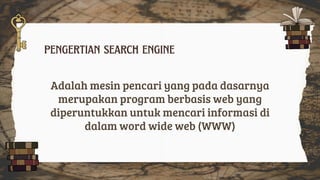 Projek presentation web browser dan search engine | PDF