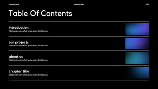 Gradient Minimalist Business PowerPoint Slides | PDF