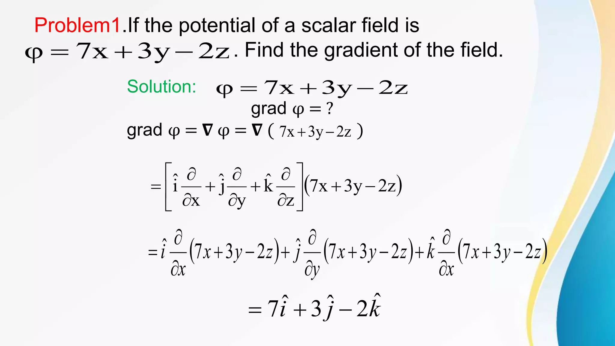 Gradient of scalar field.pptx