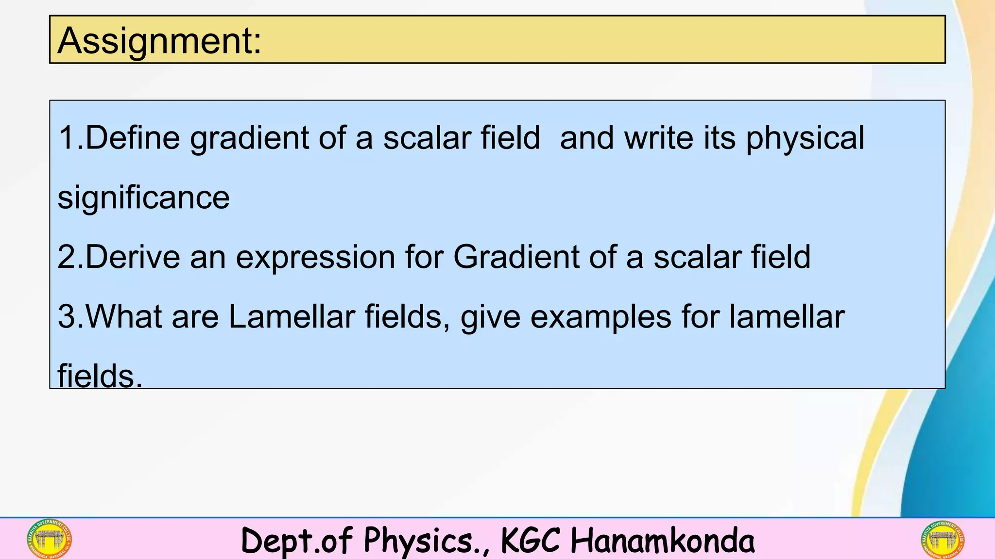 Gradient of scalar field.pptx