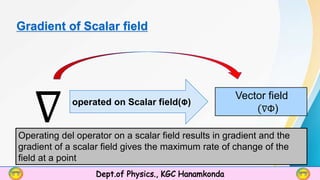 Gradient of scalar field.pptx