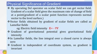 Gradient of scalar field.pptx