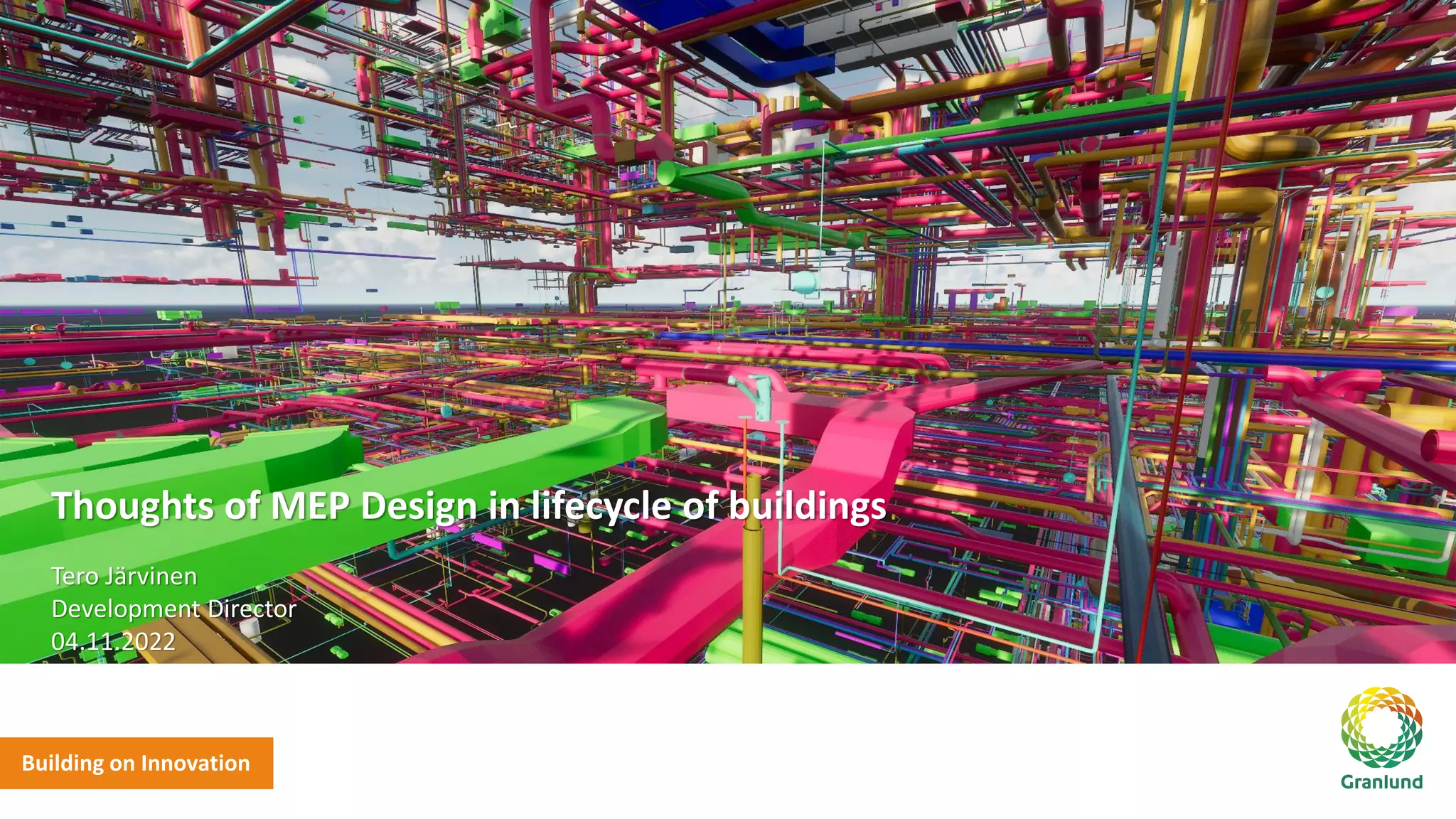 Lifecycle MEP design for buildings | PPT