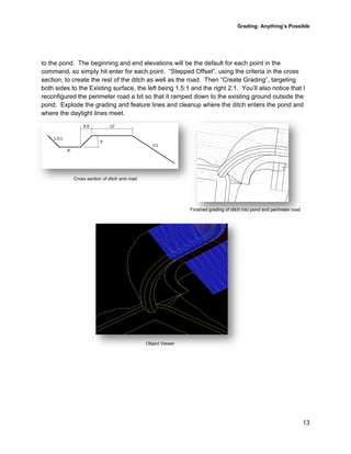 Grading anything's possible-C3D | PDF