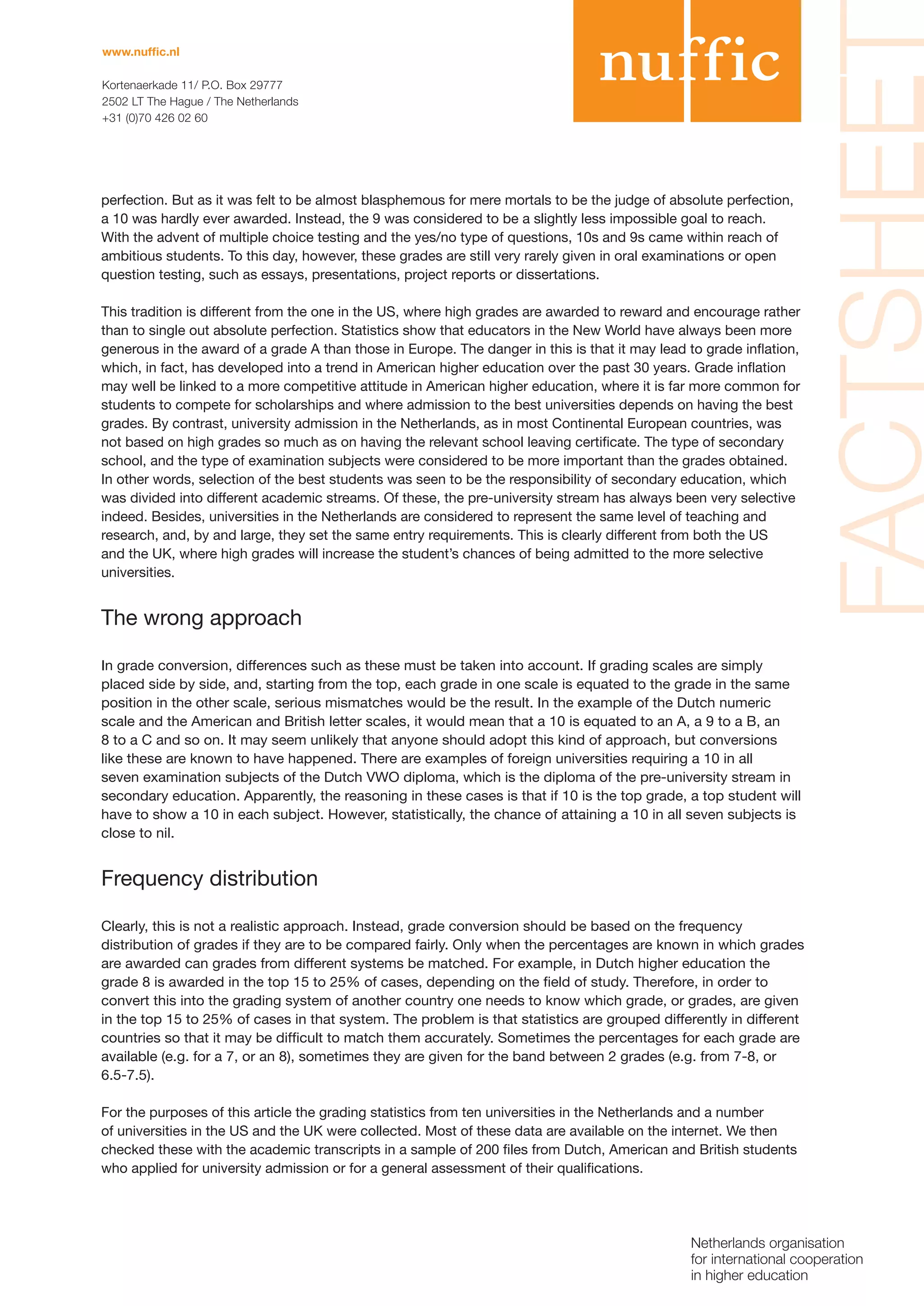 Grading systems-in-the-netherlands-the-us-and-the-uk (1) | PDF