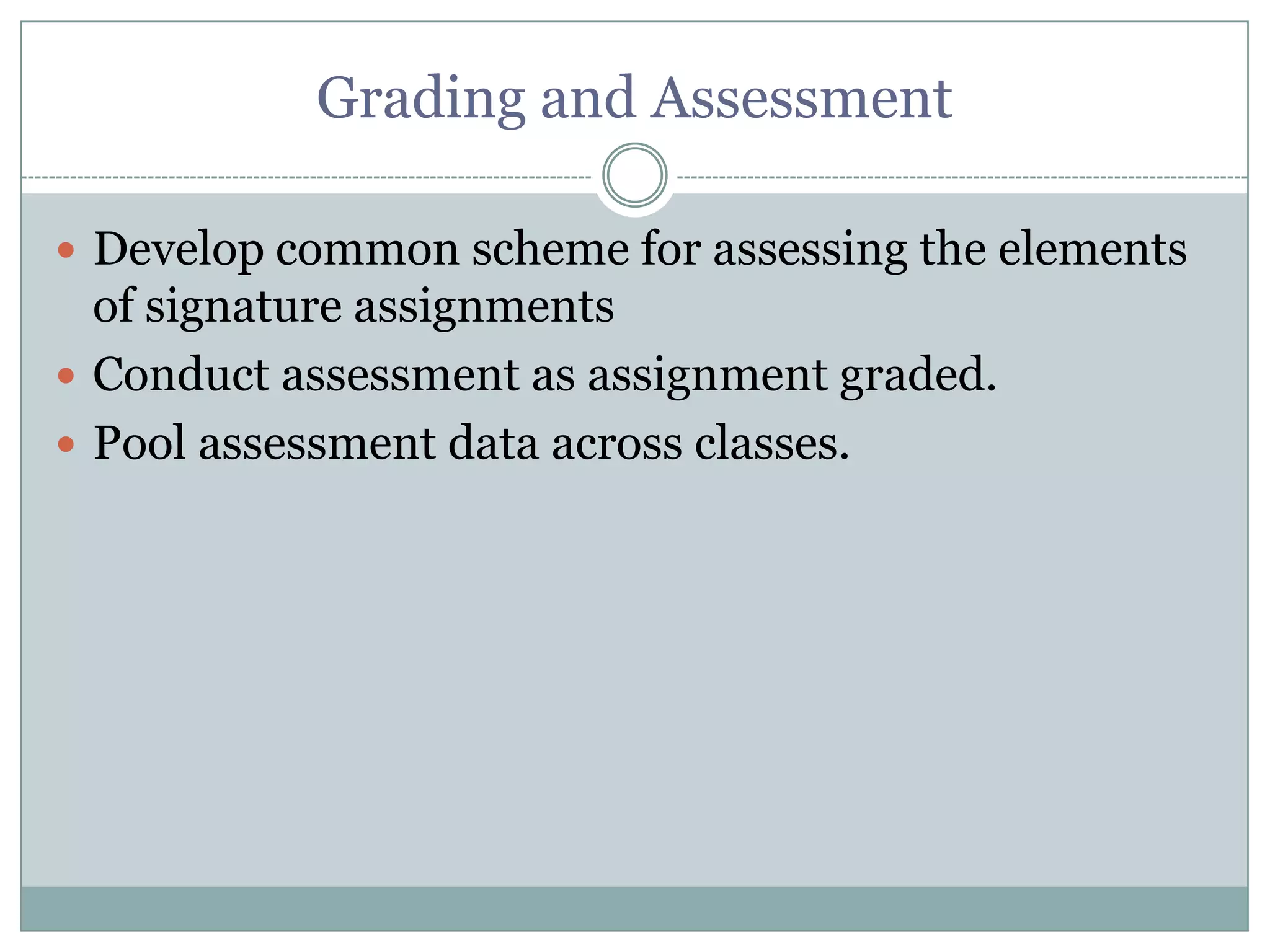 Grading and assessment presentation | PPTX