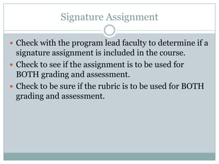 Grading and assessment presentation | PPTX