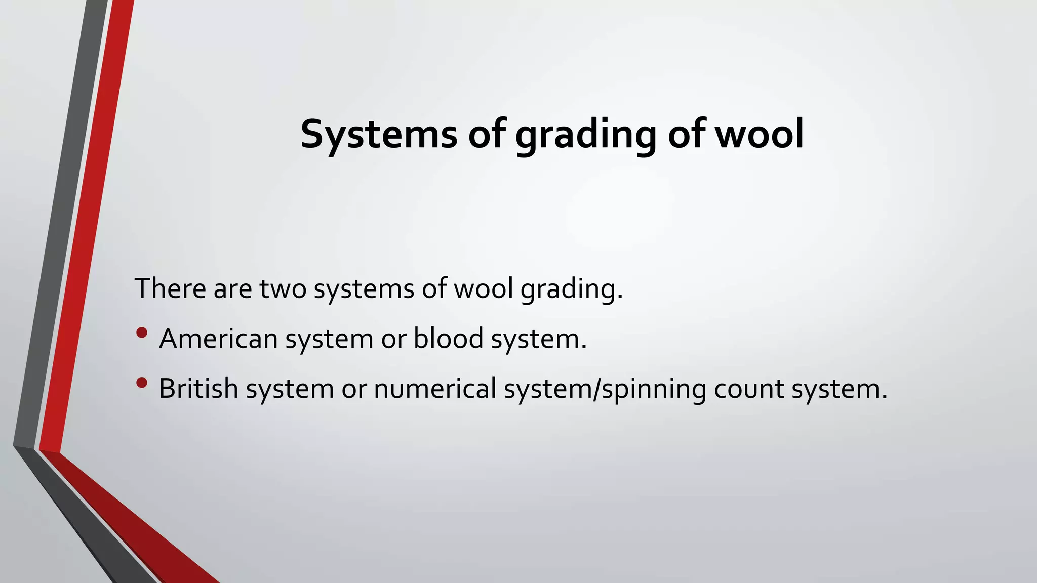 Grading and judging of wool | PPTX