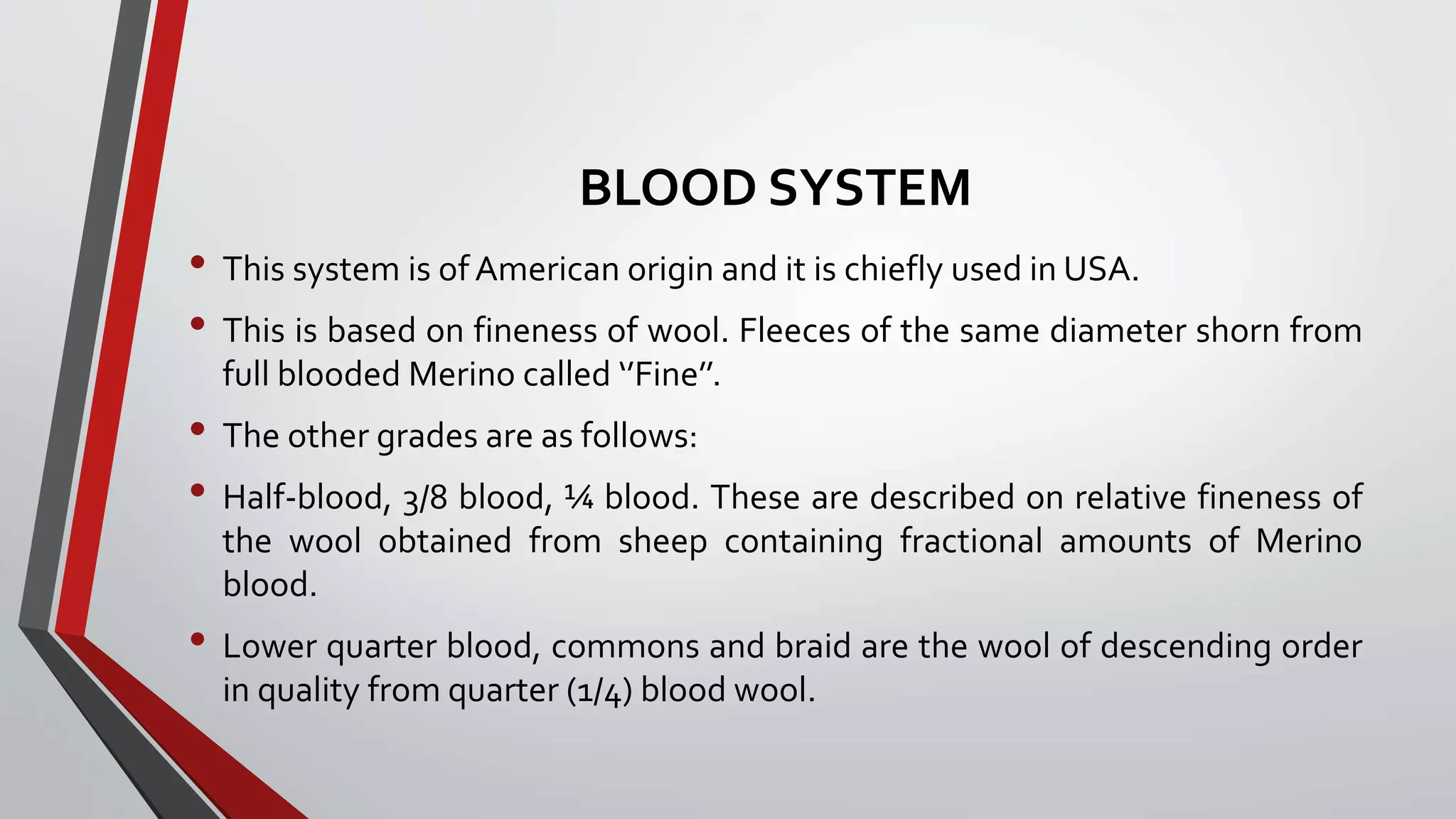 Grading and judging of wool | PPTX