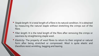 Grading and judging of wool | PPTX