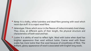Grading and judging of wool | PPTX