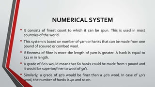Grading and judging of wool | PPTX