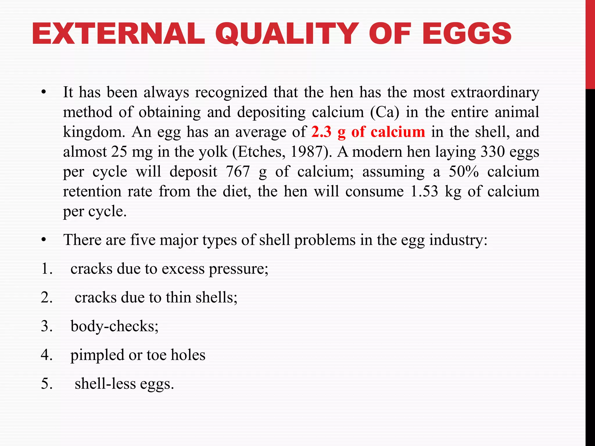 Grading and quality parameters of eggs | PPTX