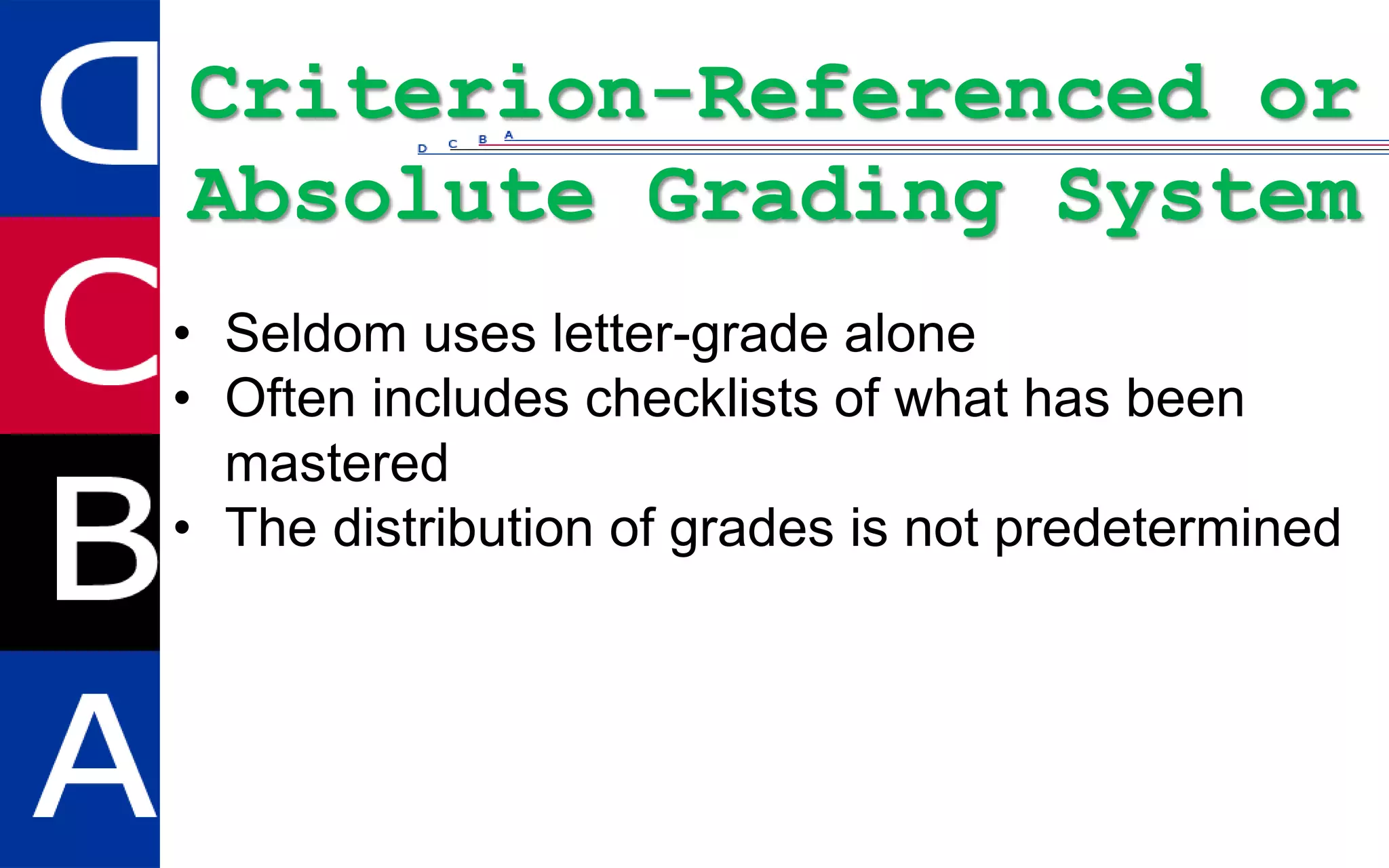 Grading and reporting | PPTX