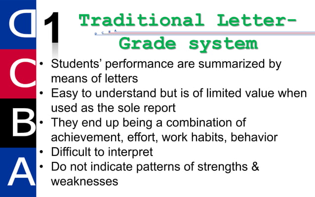 Grading and reporting | PPTX | Educational Assessment | Education
