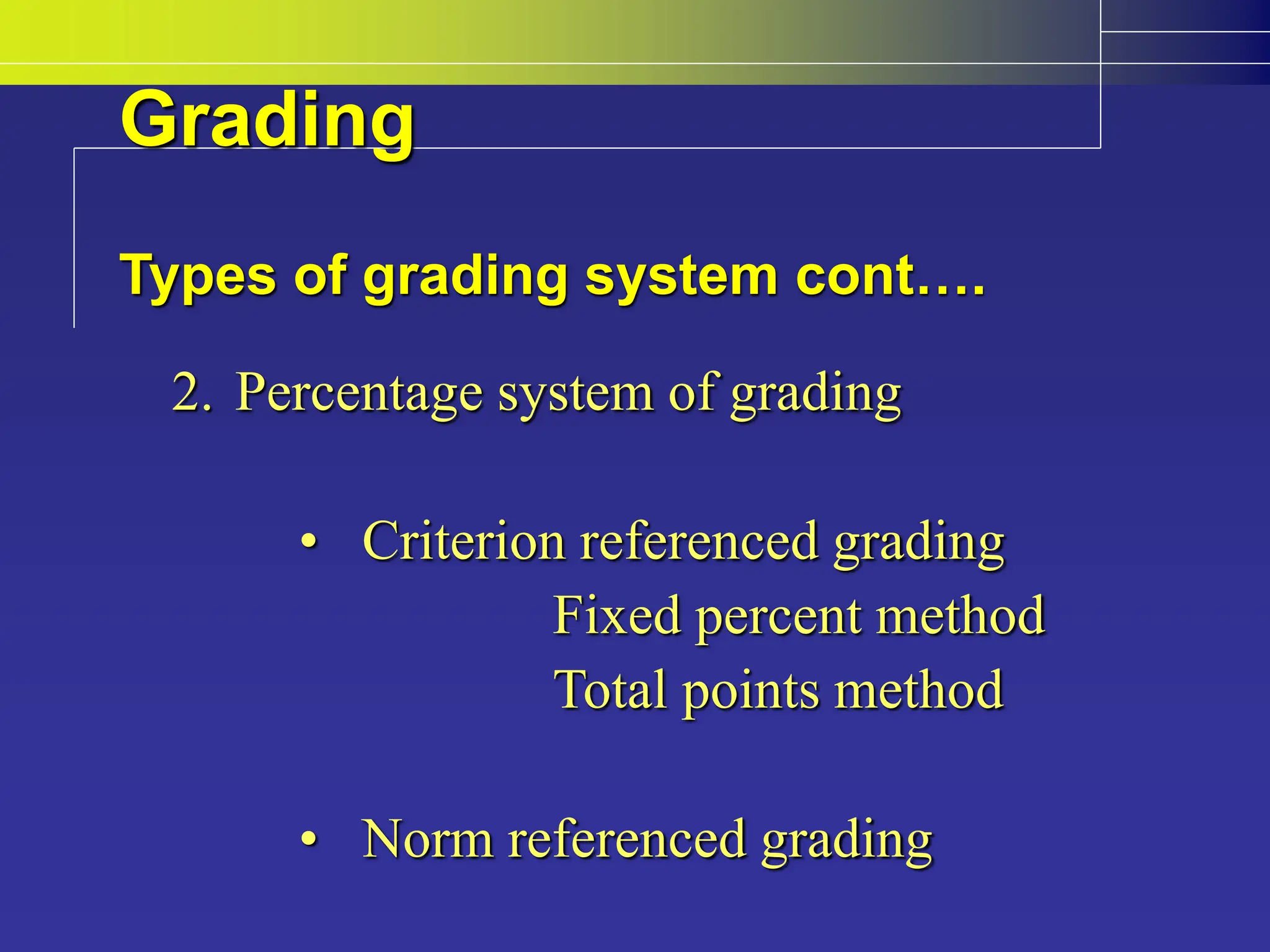 Grading and Scoring Method presentation.ppt | Educational Assessment ...