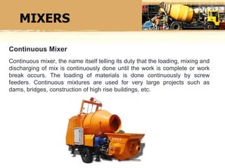Grading, Batching, Mixing & Types of Mixers.pptx