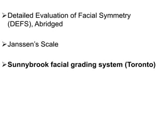 Grading facial nerve_function | PPTX
