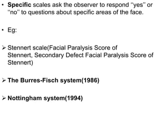 Grading facial nerve_function | PPTX