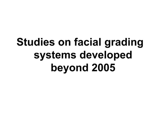Grading facial nerve_function | PPTX