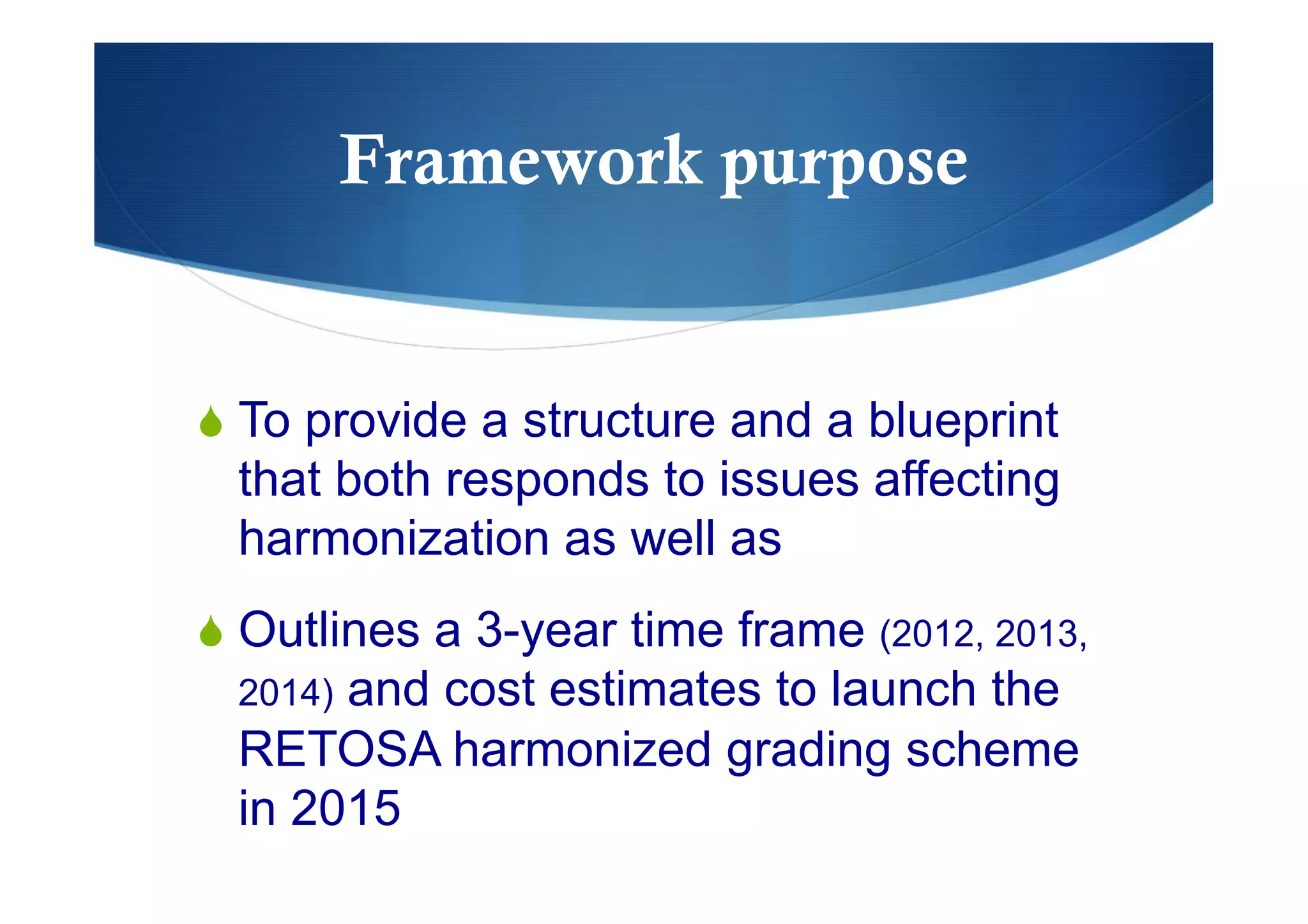 Grading framework ppt | PDF