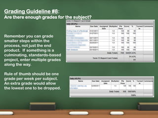 Grading guidelines | PPTX
