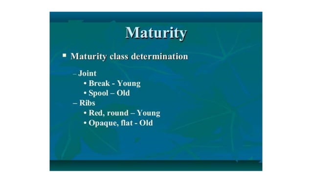 Grading judging and fabrication of meat carcass | PPTX | Agriculture ...