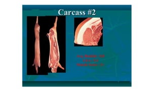 Grading judging and fabrication of meat carcass | PPTX