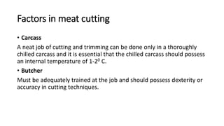 Grading judging and fabrication of meat carcass | PPTX