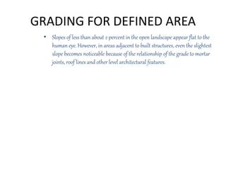 landscape Grading | PPTX