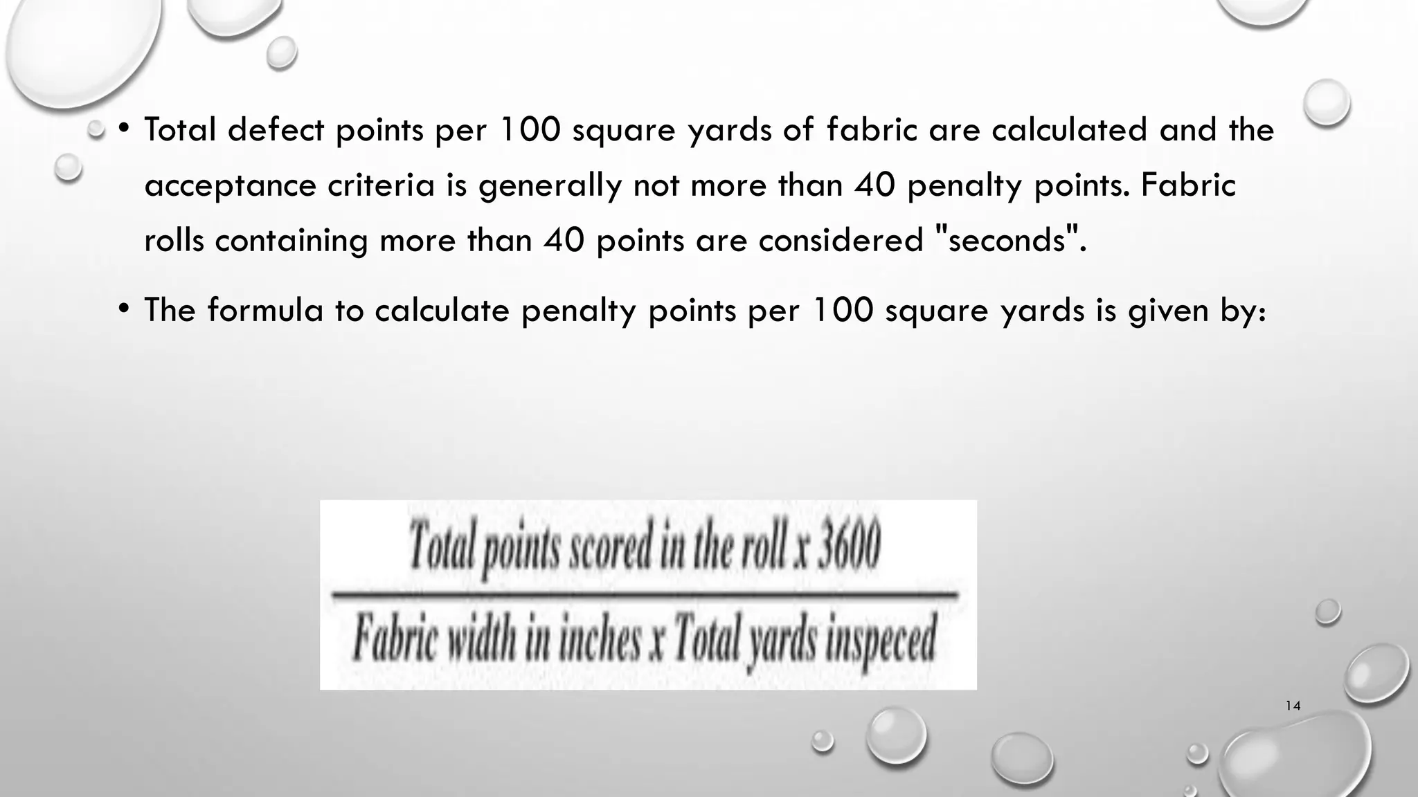 Grading of fabric | PDF