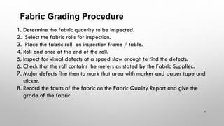 Grading of fabric | PDF