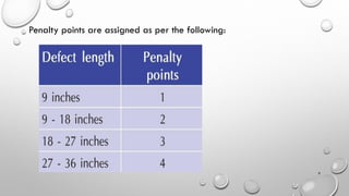 Grading of fabric | PDF