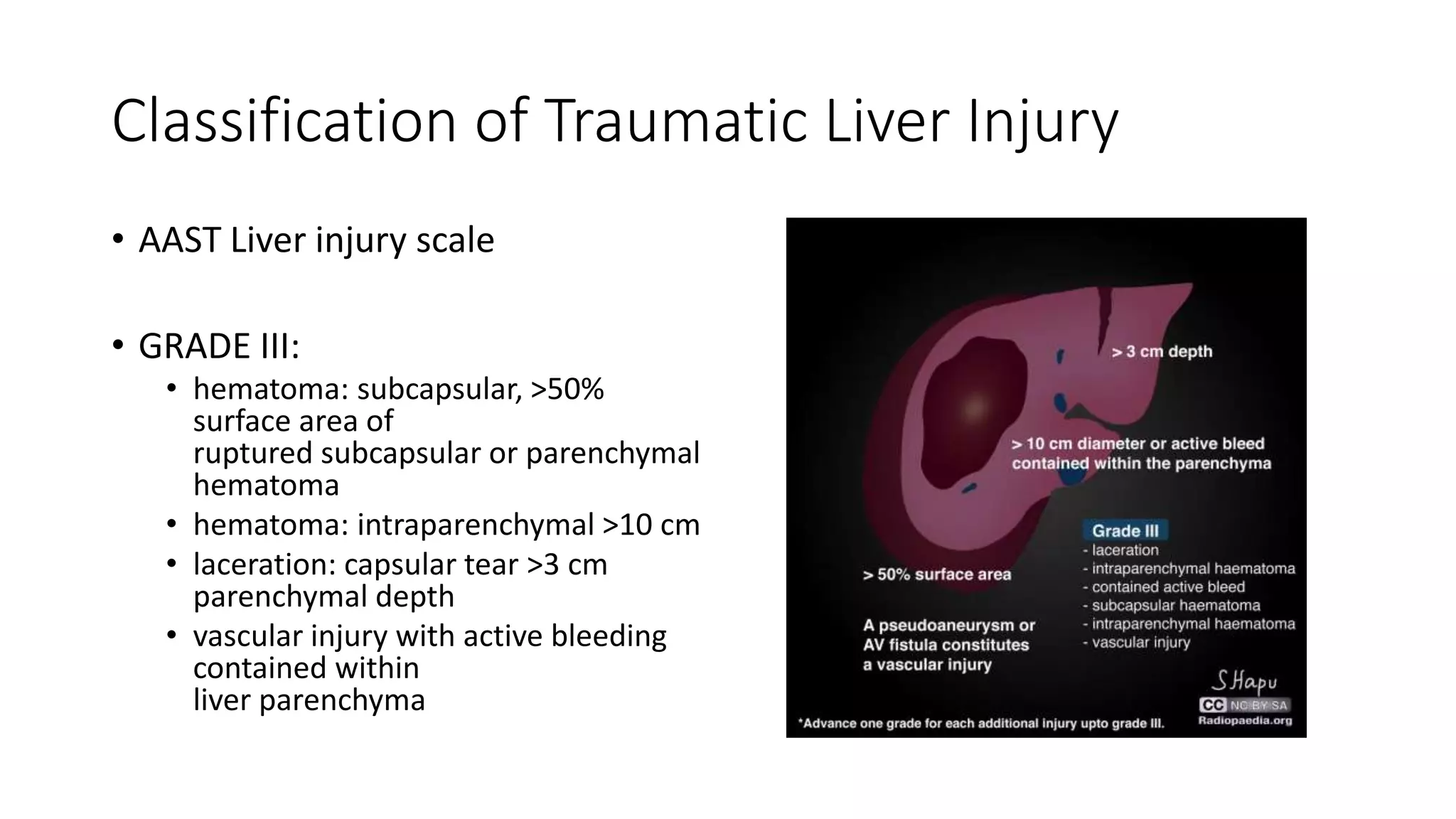 Grading of liver and kidney injuries | PPTX